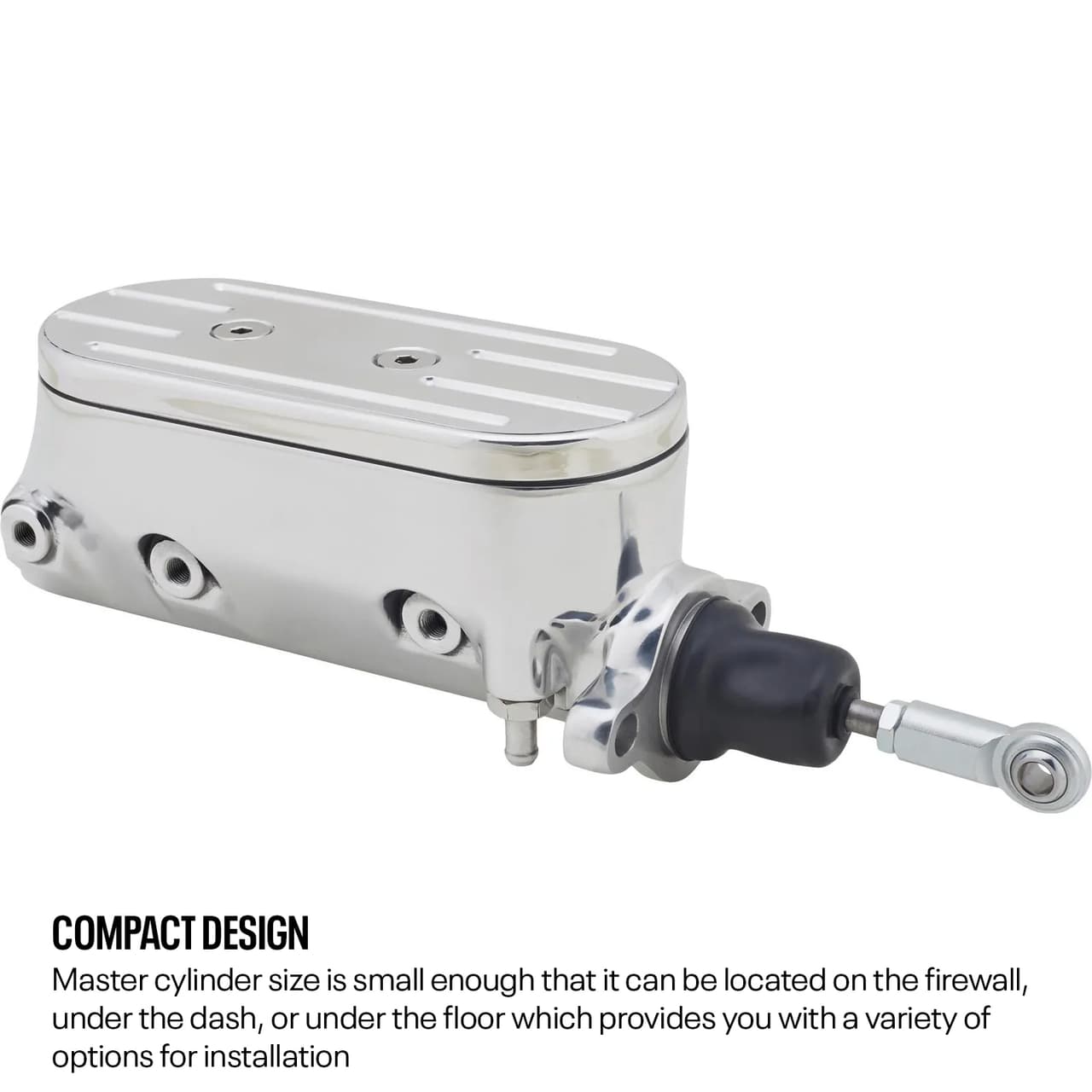 Compact Electric Brake Power Booster Master Cylinder, Disc/Disc