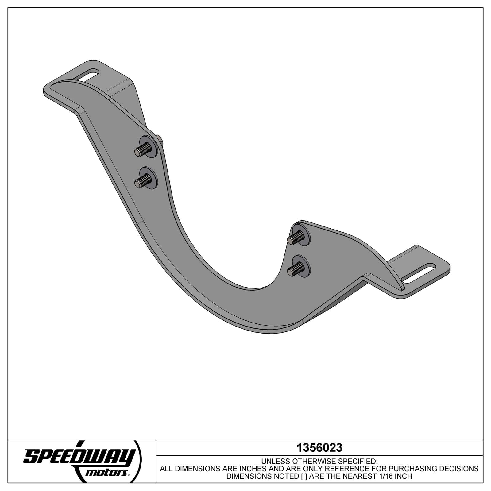 1955-94 SBC Small Block Chevy Engine Cradle Front Motor Mount
