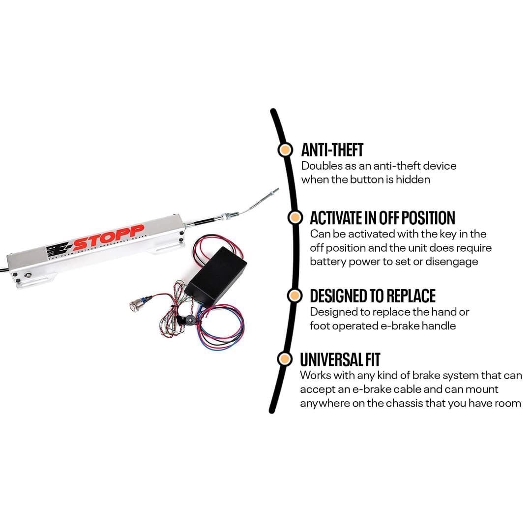E-Stopp ESK001 Electric Emergency Brake Kit