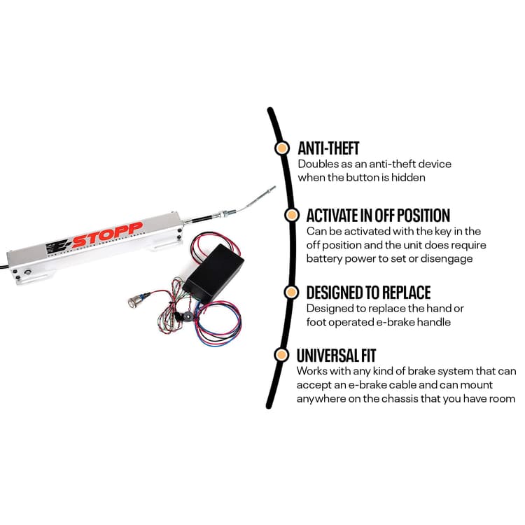 E-Stopp ESK001 Electric Emergency Brake Kit