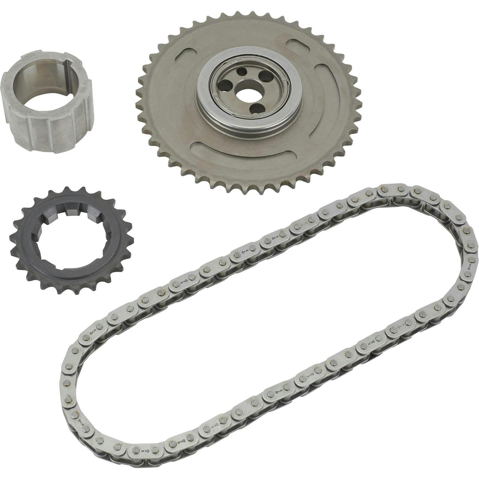 LS SIngle Roller Billet Timing Set, 3 Bolt, 4 Sensors
