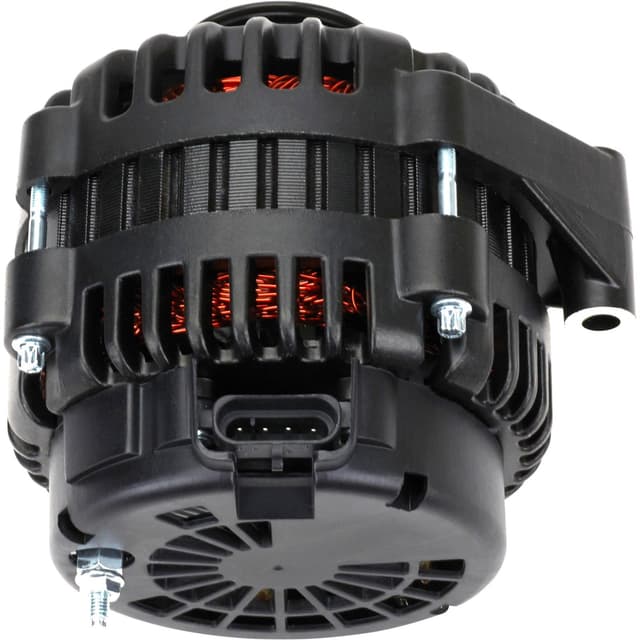 GM AD244 Black LS Alternator | High Output 220 Amp