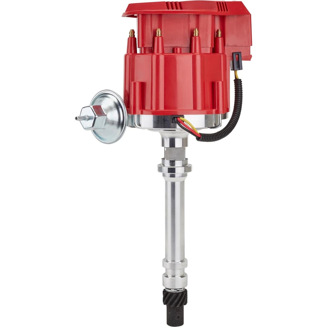 HEI Distributor w/Super Cap, SBC Small Block Chevy, Black