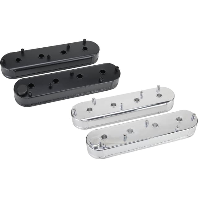 Fabricated Aluminum Valve Covers w/ Coil Mounts, GM LSX