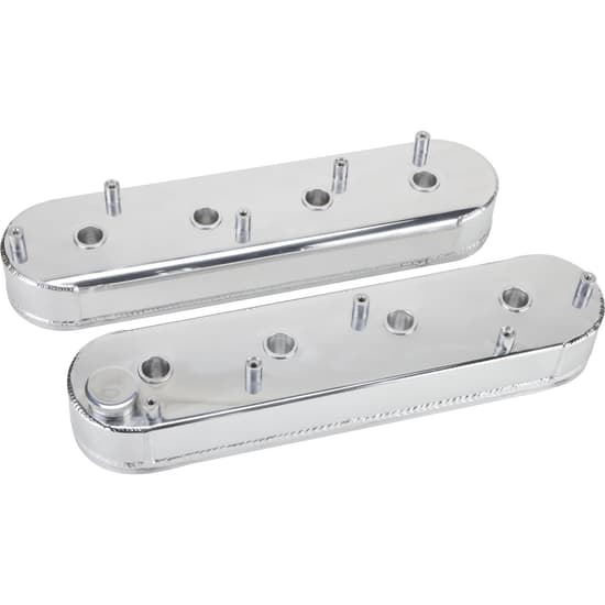 Fabricated Aluminum Valve Covers w/ Coil Mounts, GM LSX