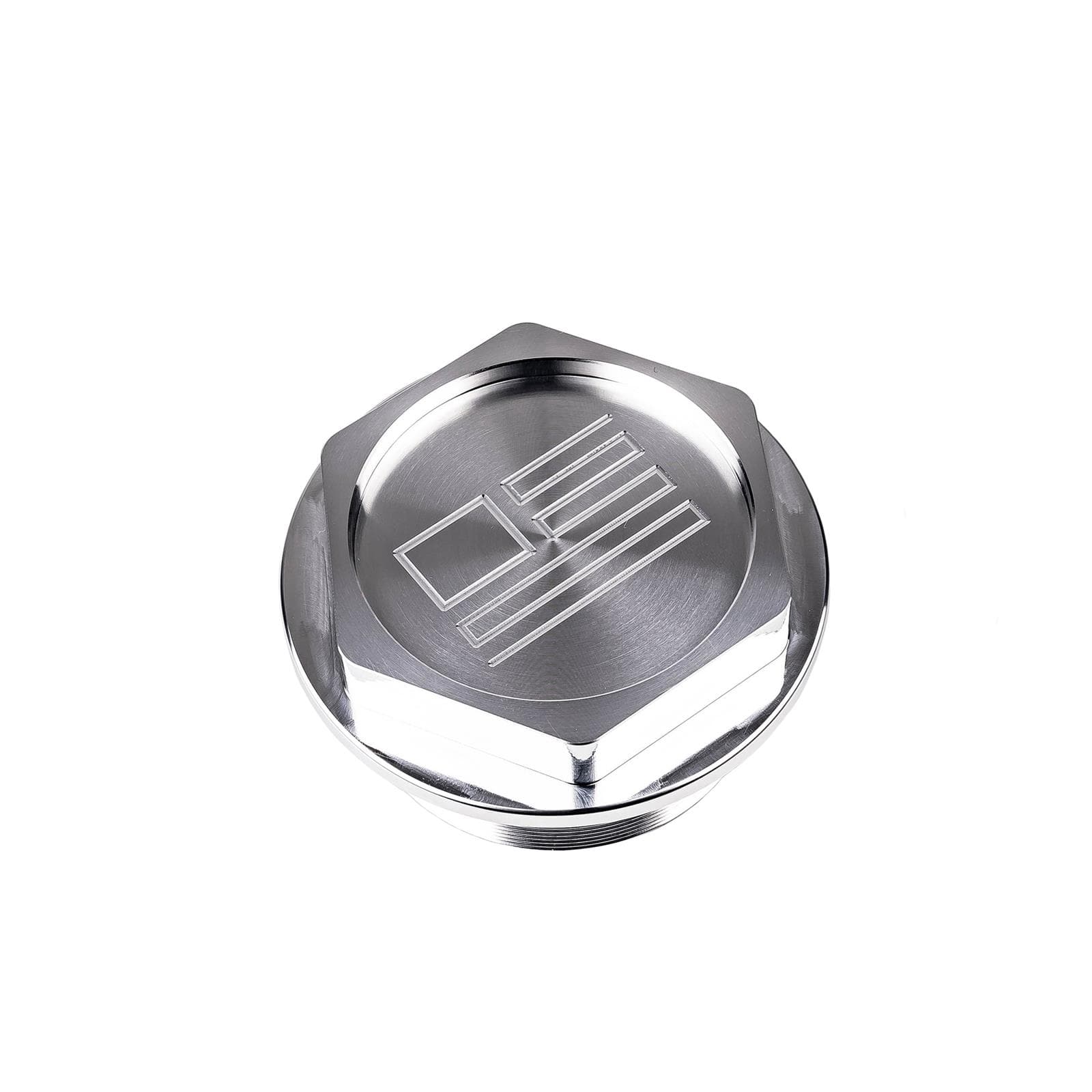 LG Billet USA Mags BLVD Wheel Center Cap With Engraved Flag