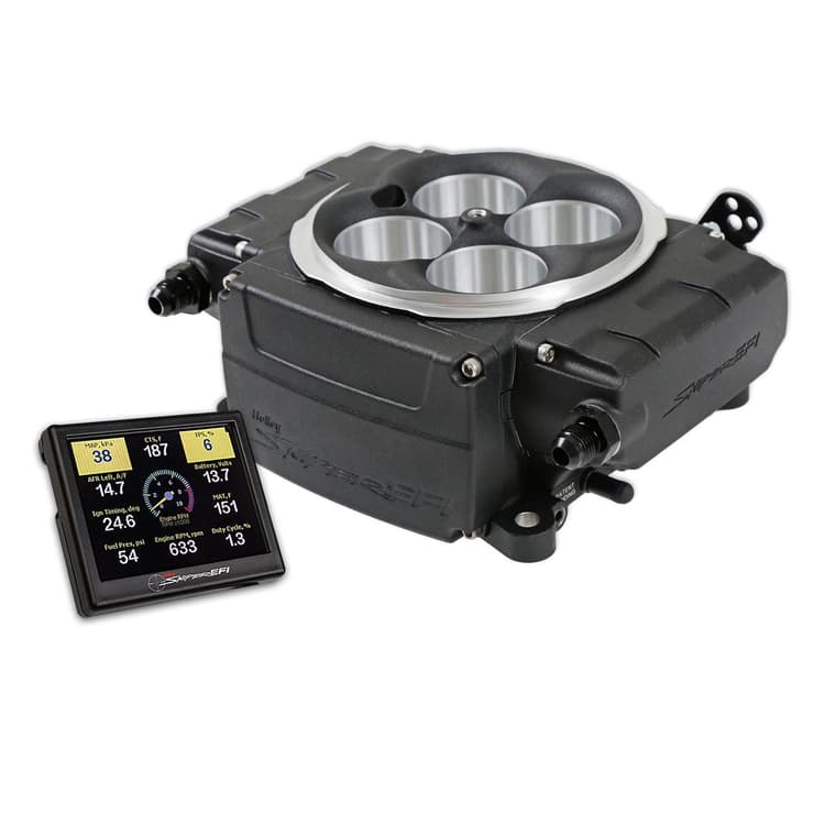 Small Block Chevy High Rise Intake & Sniper 2 EFI Conversion Kit