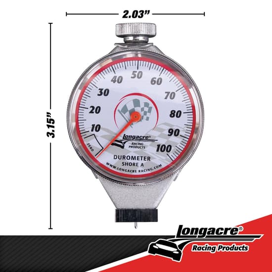 Longacre® 52-50556 Tire Durometer/Tread Depth Gauge w/ Case