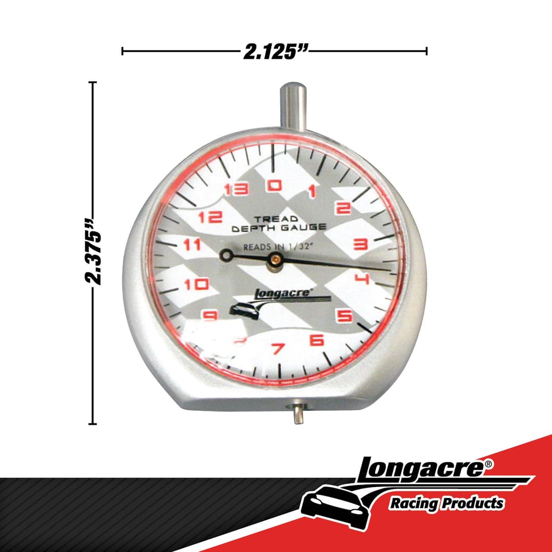 Longacre® 52-50556 Tire Durometer/Tread Depth Gauge w/ Case