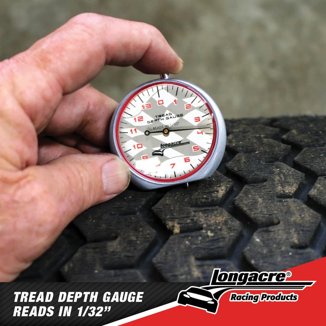 Longacre® 52-50556 Tire Durometer/Tread Depth Gauge w/ Case