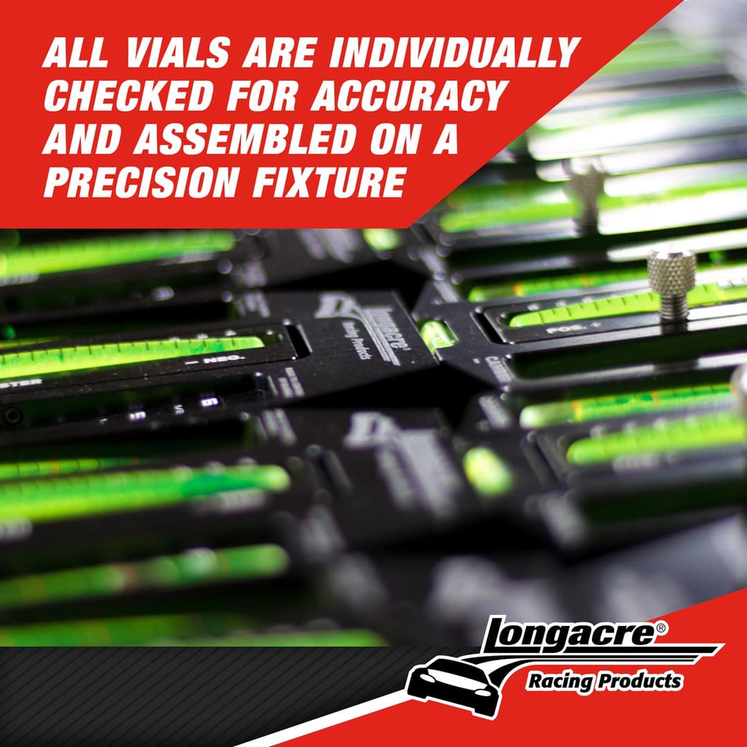 Longacre® 52-78260 Caster / Camber Gauge w/ Magnetic Adapter