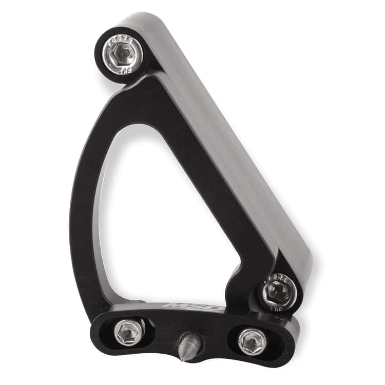 MSD 89887 Adjustable Billet Timing Pointer, 8 Inch Chevy Balancer