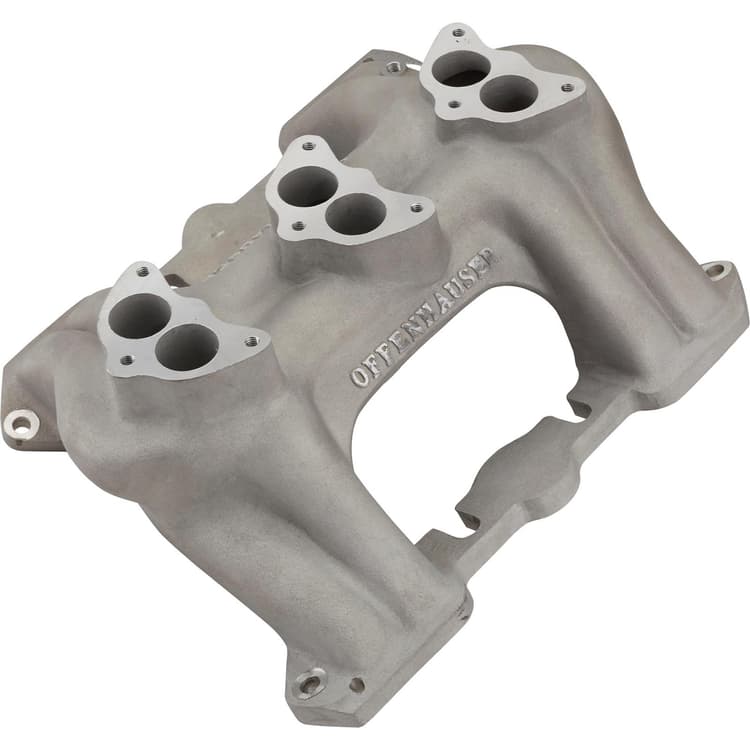 Offenhauser 3371 49-62 Cadillac Tri-Power Hi-Rise Intake Manifold