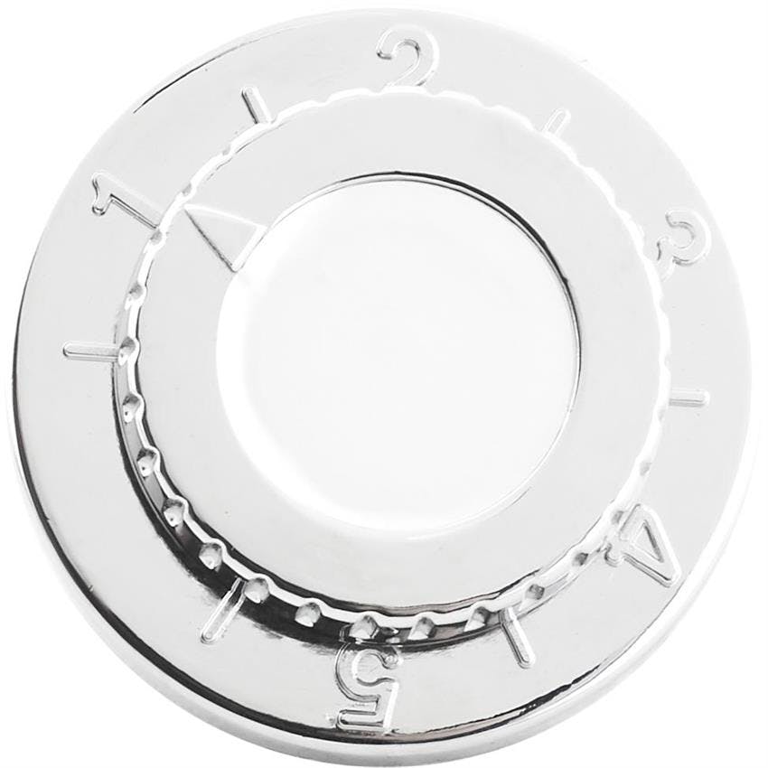 Offenhauser Chrome Universal Adjust. Fuel Pressure Regulator, 1-6 PSI