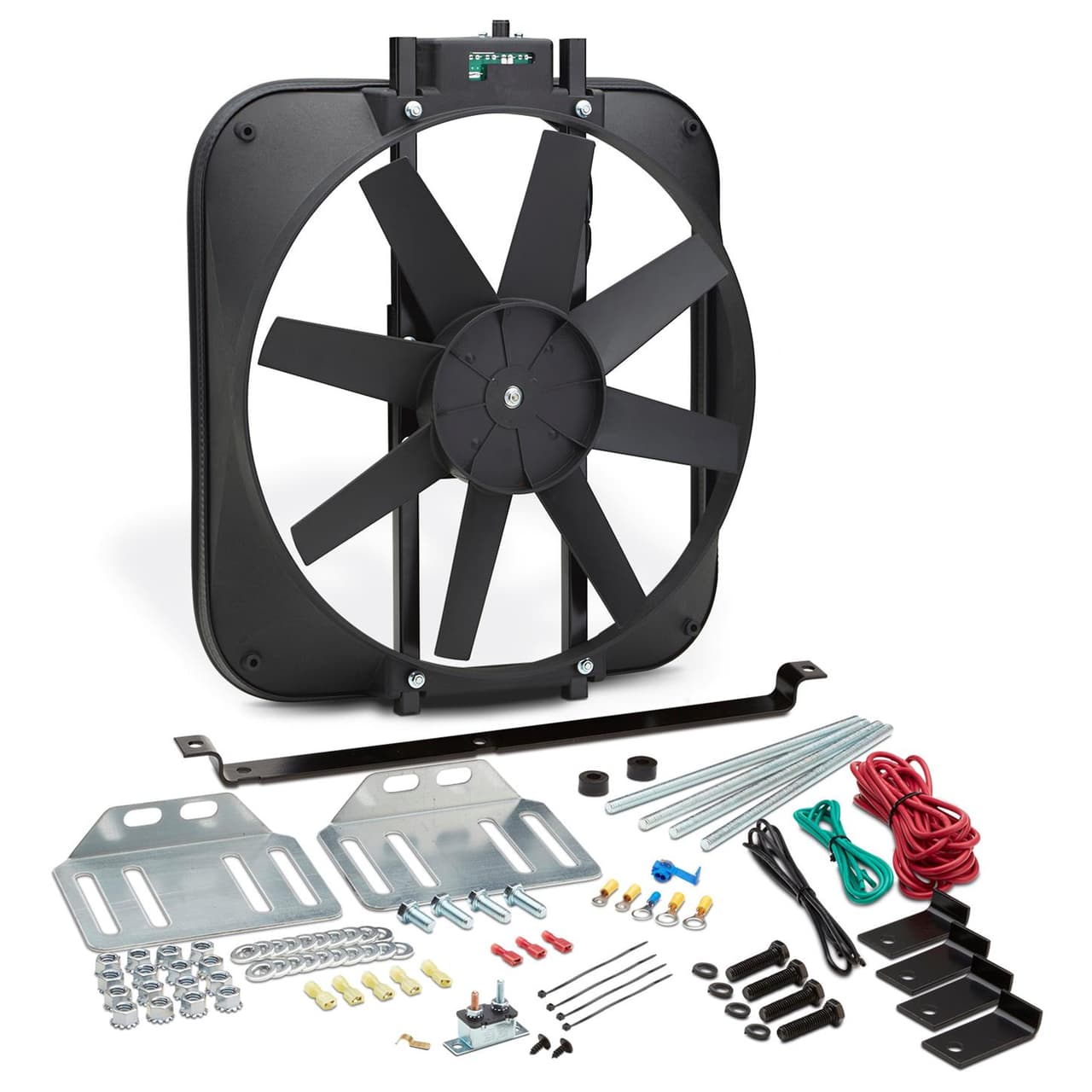 Proform 67015 High Performance Mustang 15"" Electric Fan w/Shroud