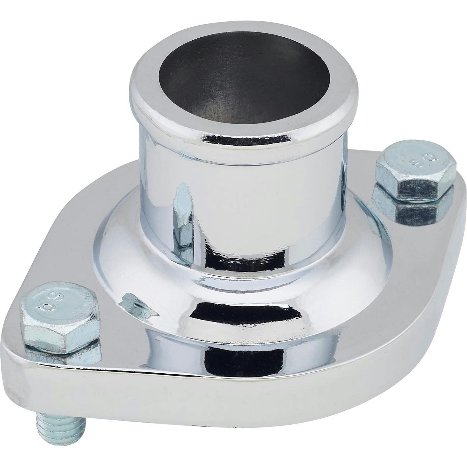 Chevy/Mopar Chrome Water Neck, Gasket Sealed