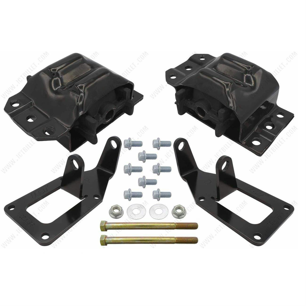 ICT Billet 5510-KIT552EM 4WD 88-98 GMTruck LT Swap Kit