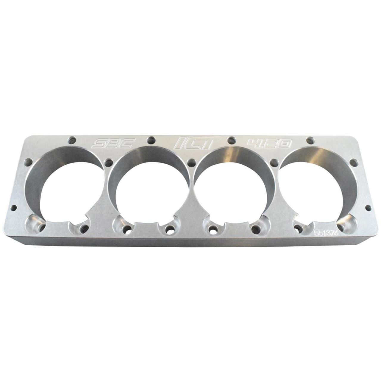 ICT Billet 551376 SBC Torque Plate for Boring Cylinders