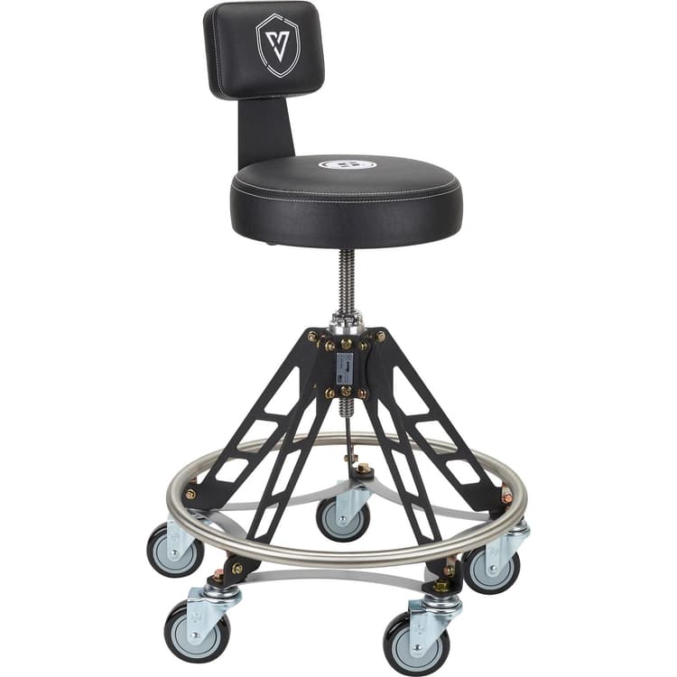 Speedway Motors Vyper Elevated Steel Max Rolling Stool W/Backrest