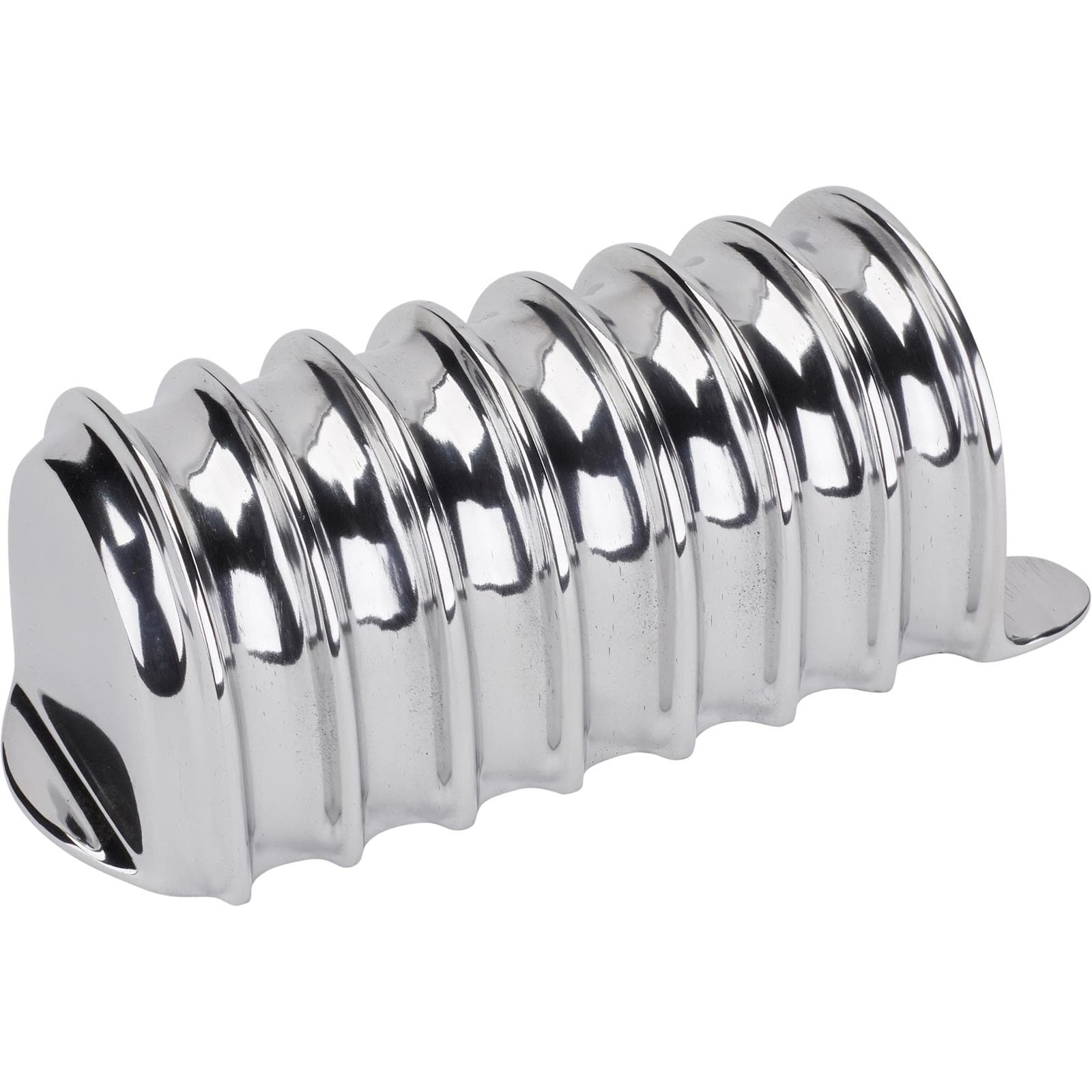 Speedway Finned Aluminum Coil Cover, Firewall Mount