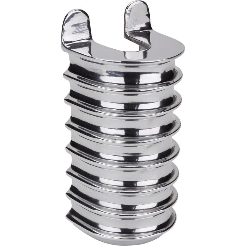 Speedway Finned Aluminum Coil Cover, Firewall Mount