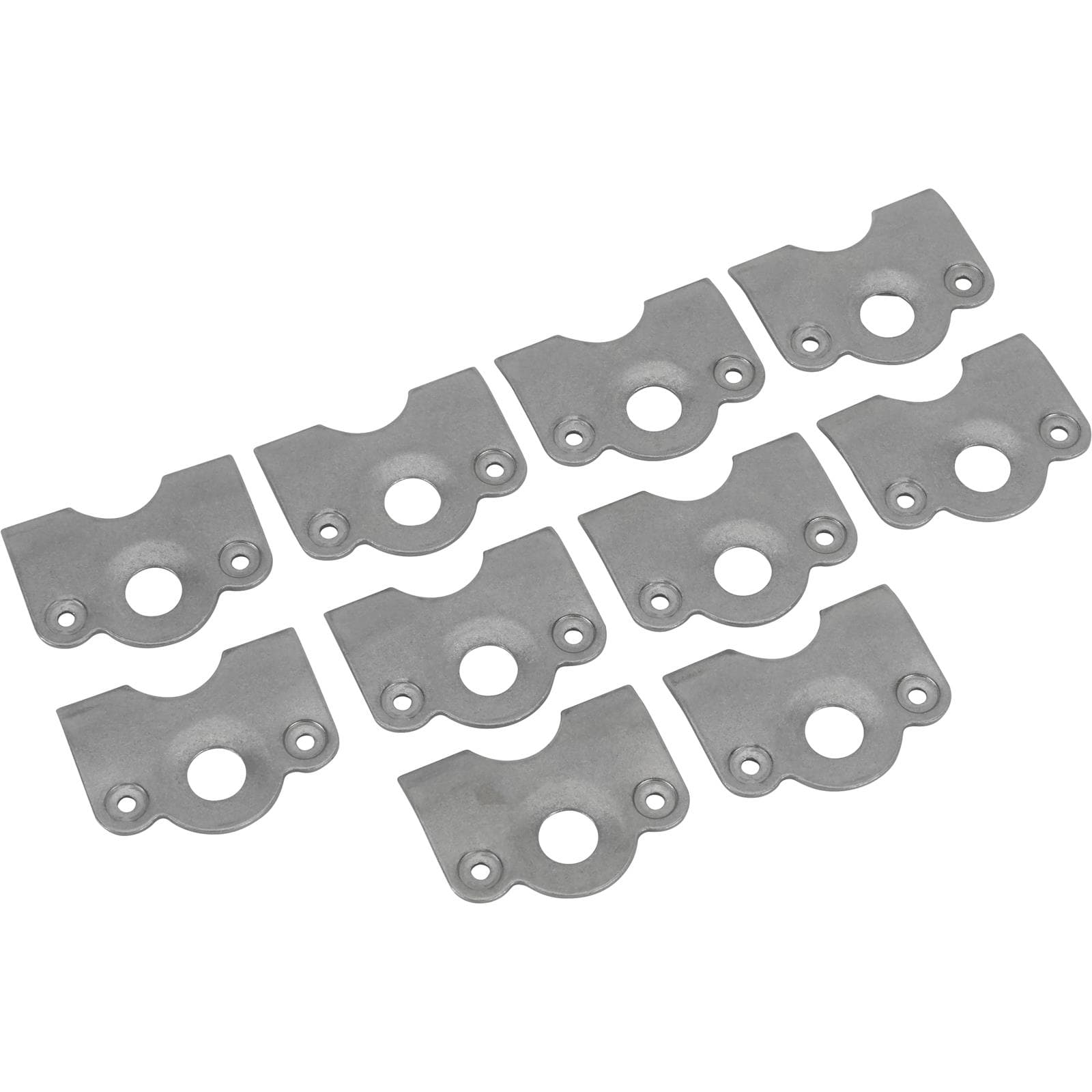 Scalloped Quarter Turn Spring Plates, Pack/10