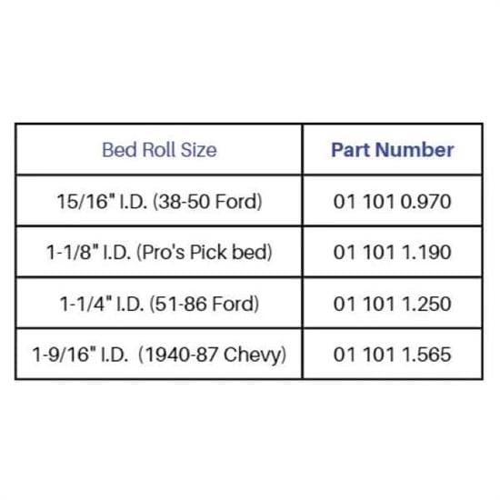 Pro's Pick 01 000 0.970 1938-50 Ford Bed Roll Lights