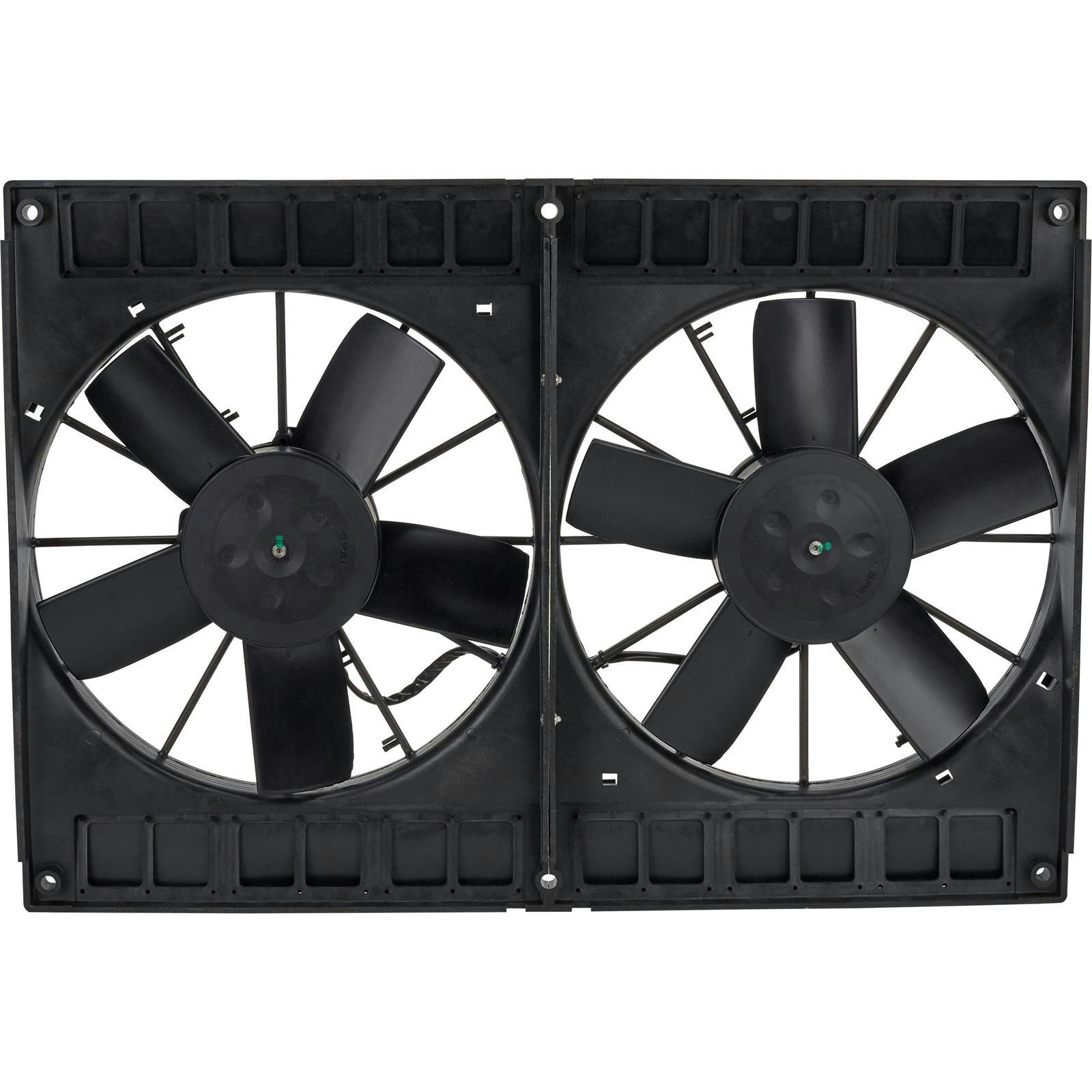 SPAL 30102052 Dual Electric Cooling Fan, Straight Blade, 11 Inch