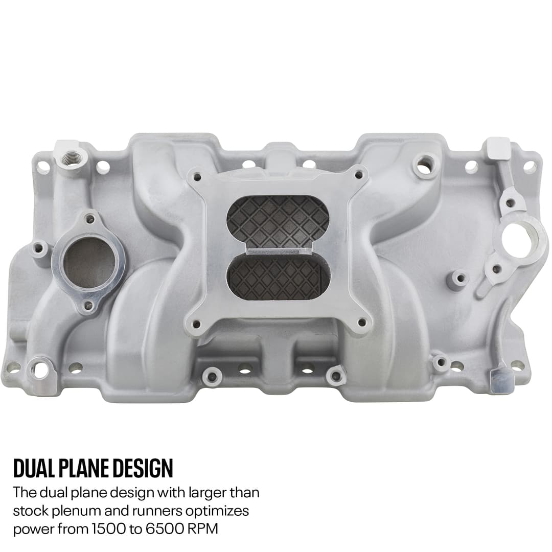 Small Block Chevy High Rise Intake & Sniper 2 EFI Conversion Kit