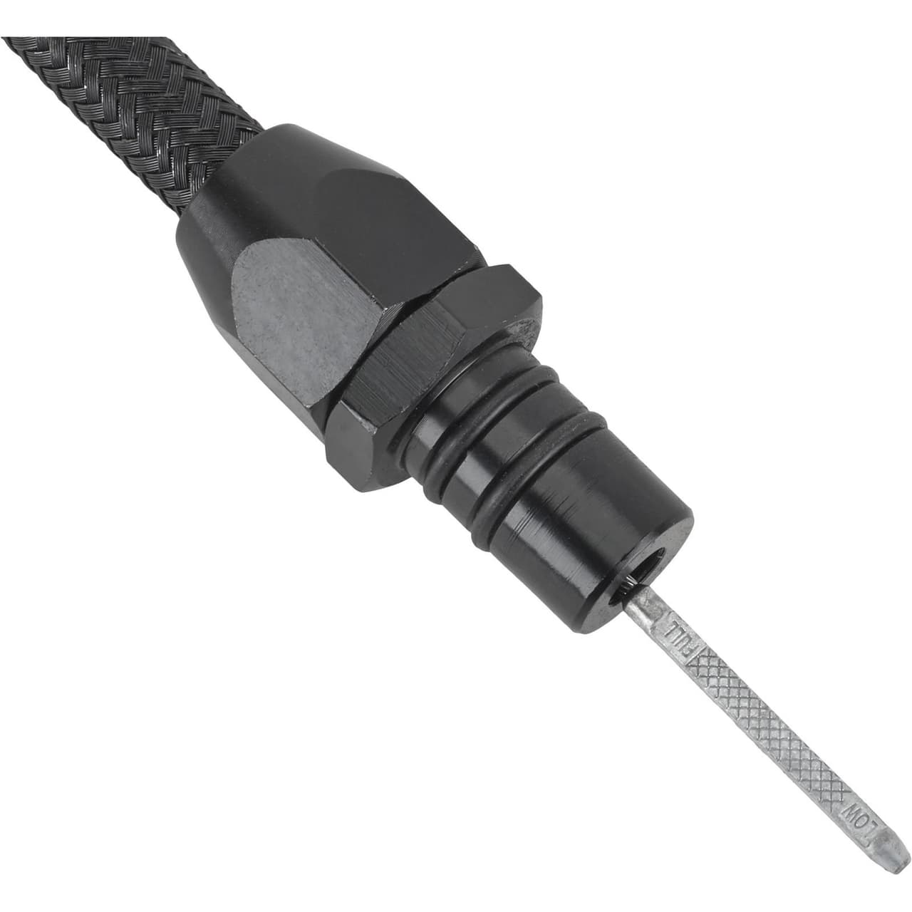 GM TH400 Flexible Transmission Dipstick, Bellhousing Mount