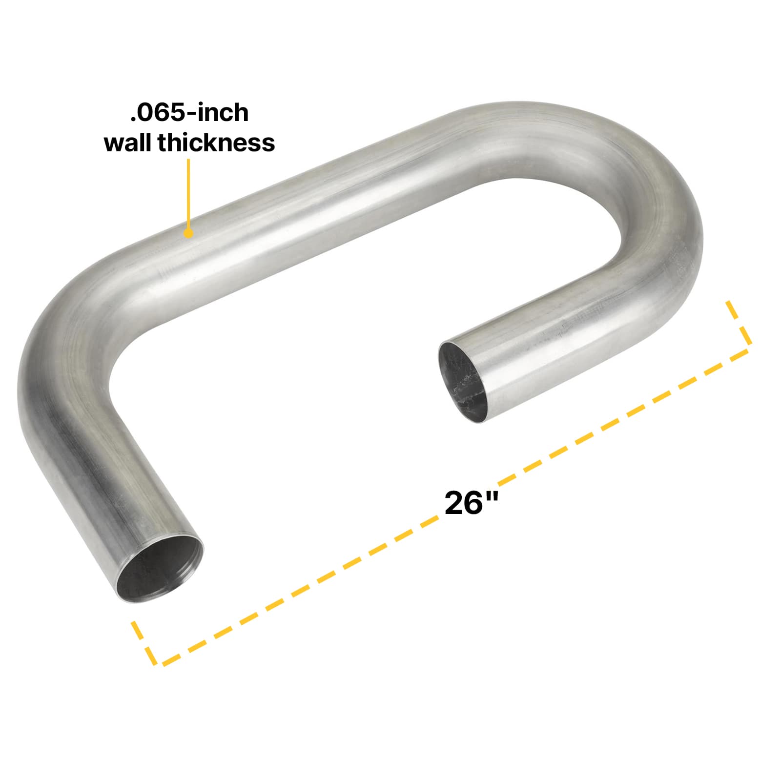 Stainless Steel Combo Exhaust Bend, 3 Inch