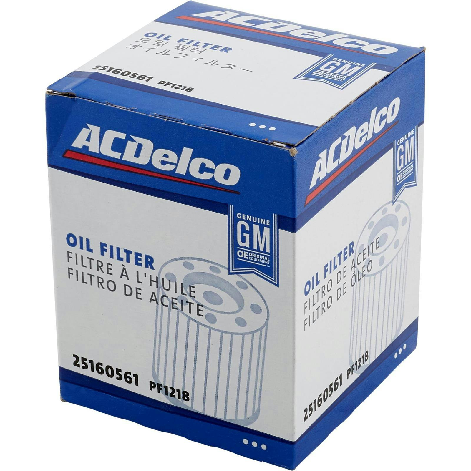 AC Delco UPF64R Ultragaurd Engine Oil Filter, GM 6.2L, GM 3.0L,L4