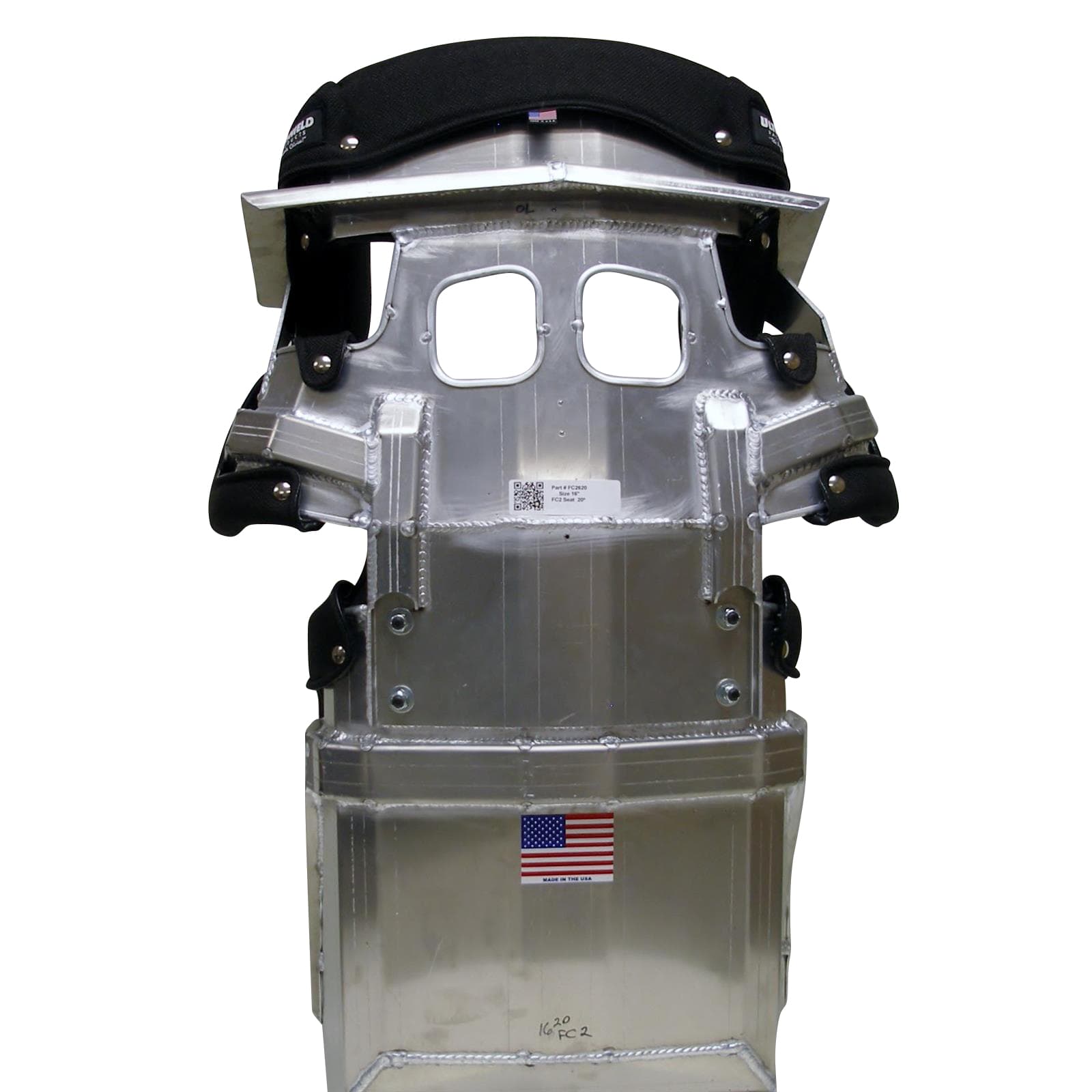 Ultra Shield FC2620K Circle Track Full Containment Seat, 16 Inch