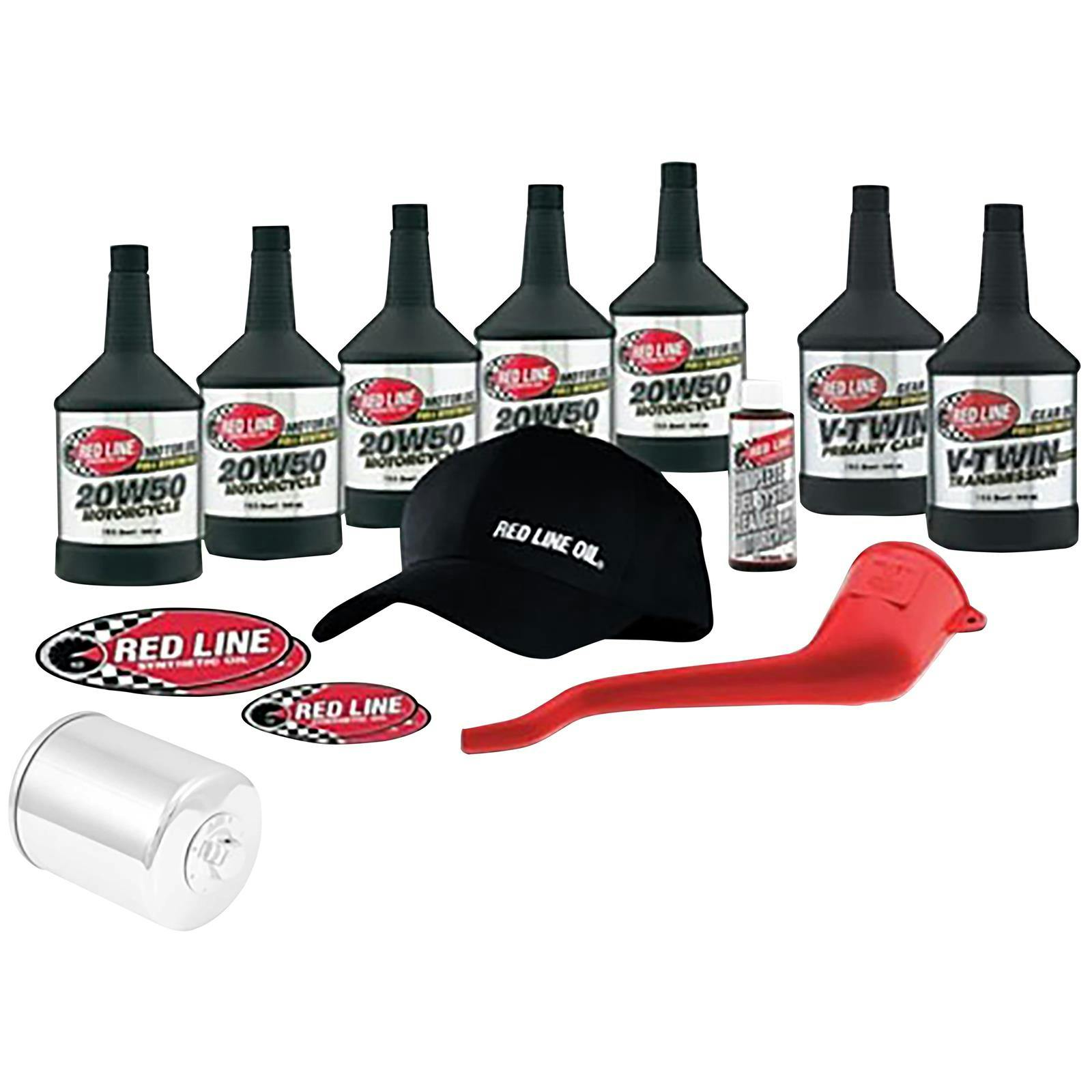 Redline V-Twin Power Pack & K&N Harley Davidson Oil Filter