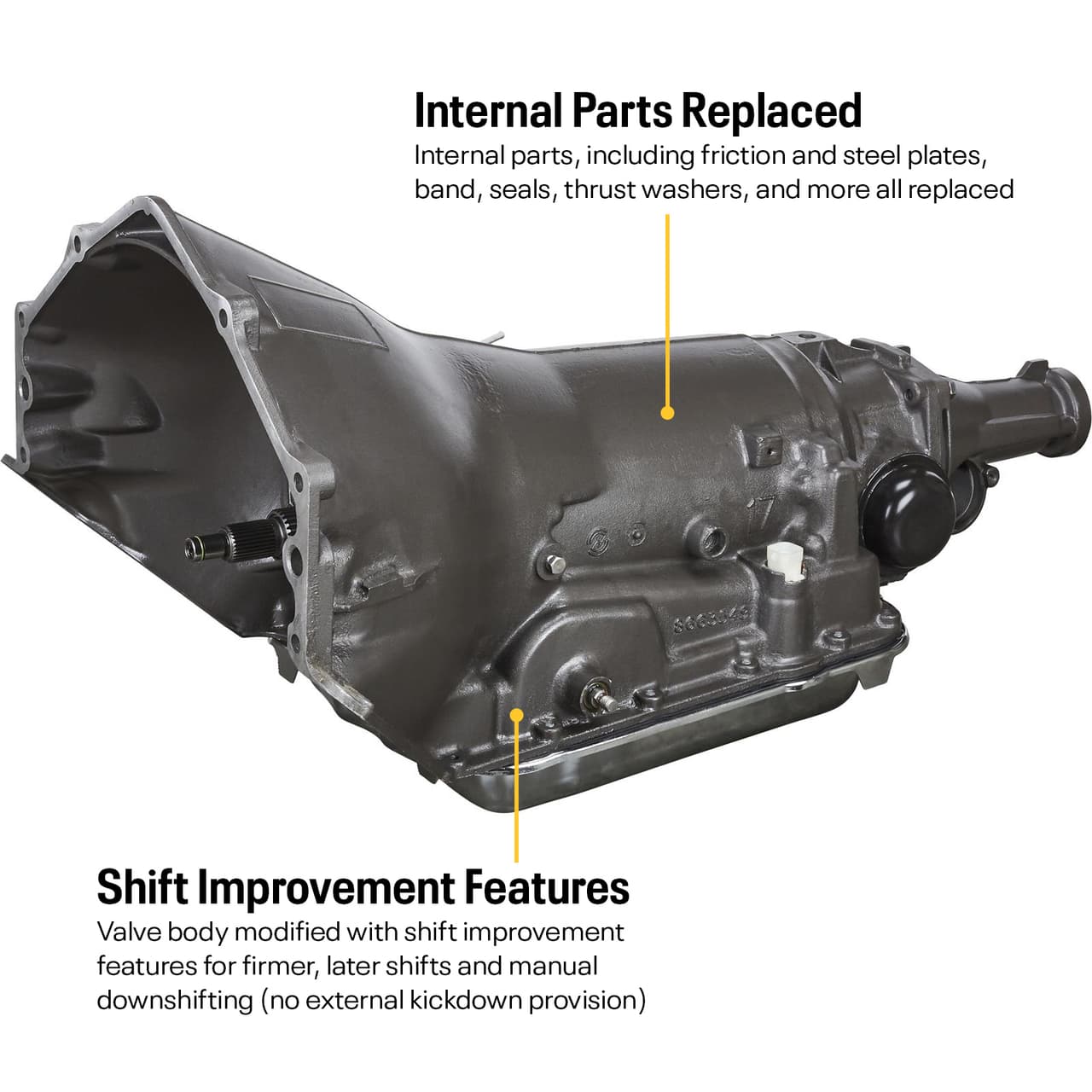 Speedway Motors Chevy 700R4 Automatic Transmission, 2WD