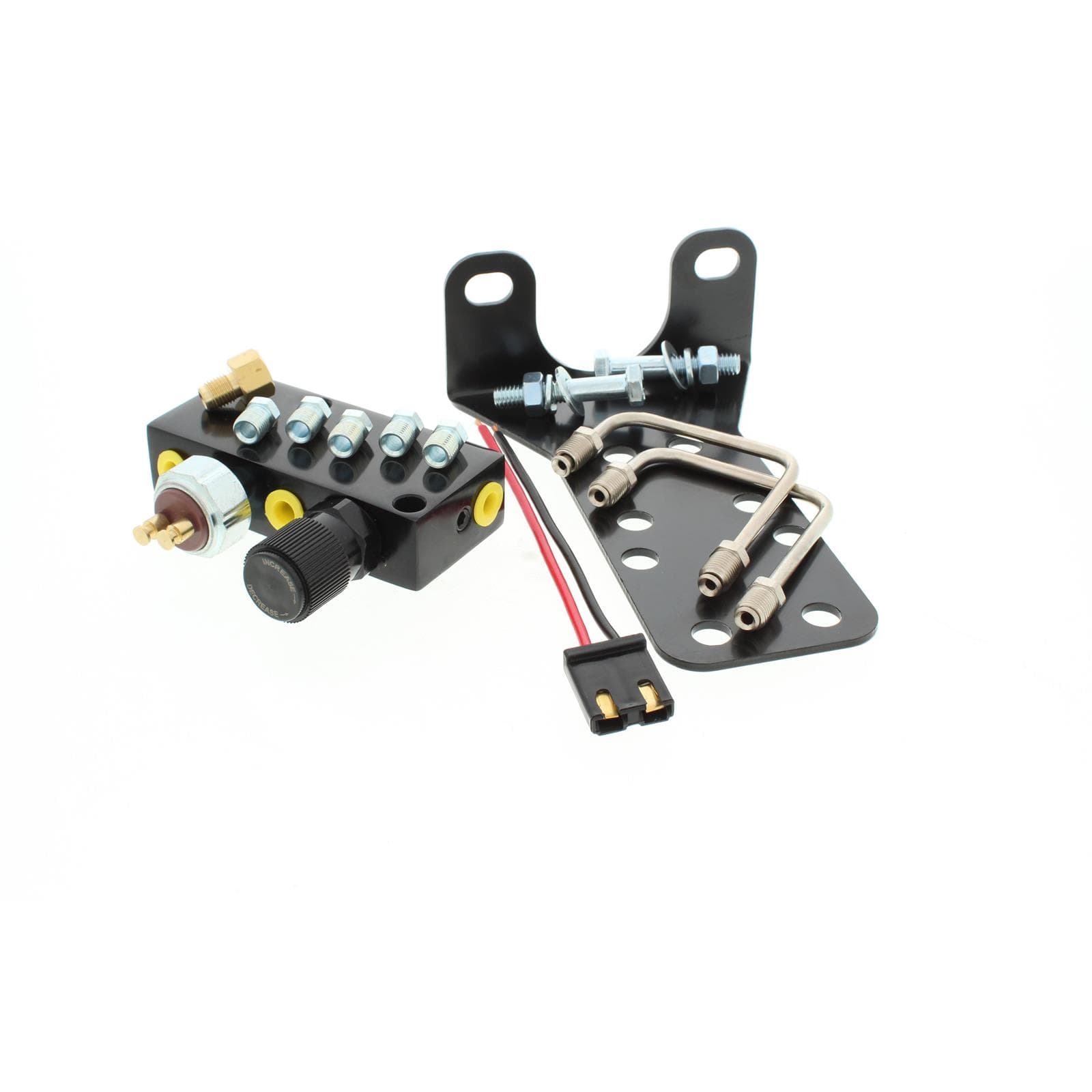 Adjustable Proportioning Valve Block, Brake Distribution System