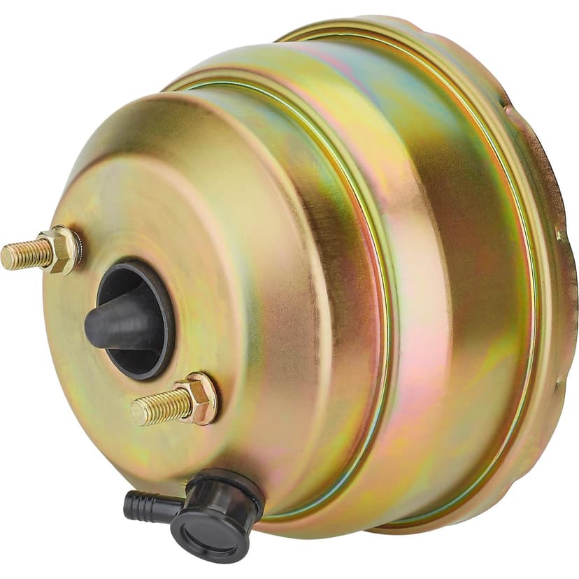 Dual Diaphragm Power Brake Booster, 8 Inch, Chromate Finish