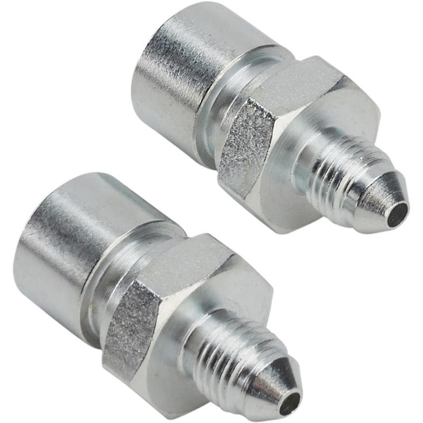 18 Inch Straight AN3 Braided Stainless Steel Brake Line Kit