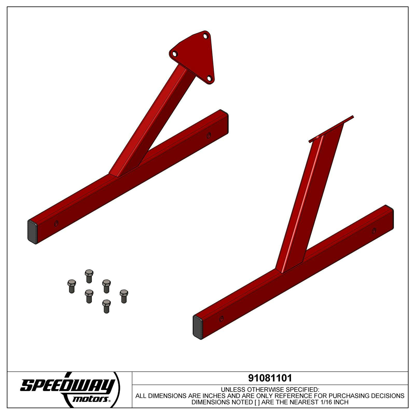 Speedway SBC/BBC Chevy V8 Engine Storage Stands