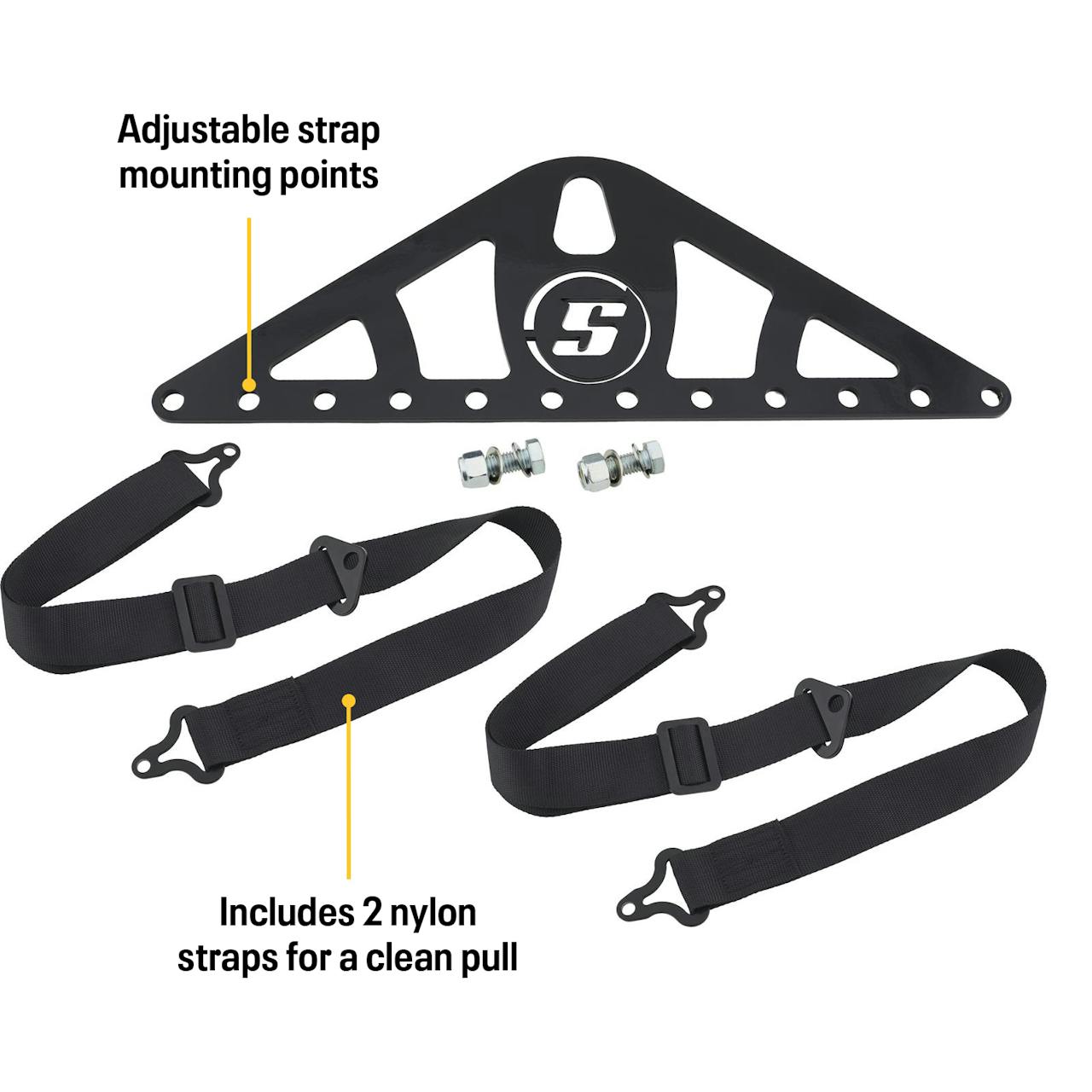 Engine Lifting Sling, 4-Point Adjustable, 1200 Lb. Lift Straps