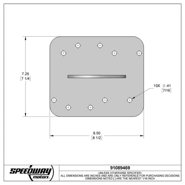 Flathead Ford V8 Engine Hoist Lift Plate | Motor Pulling/Lifting
