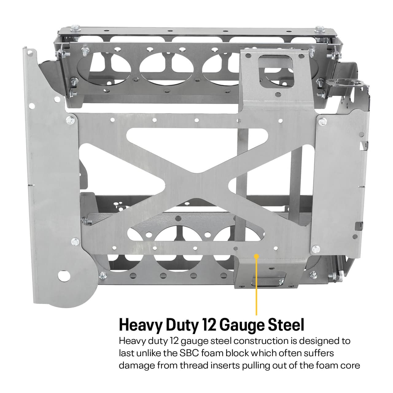 SoloSwap® Small Block Chevy Mock Up Engine Swap Dummy Block Kits