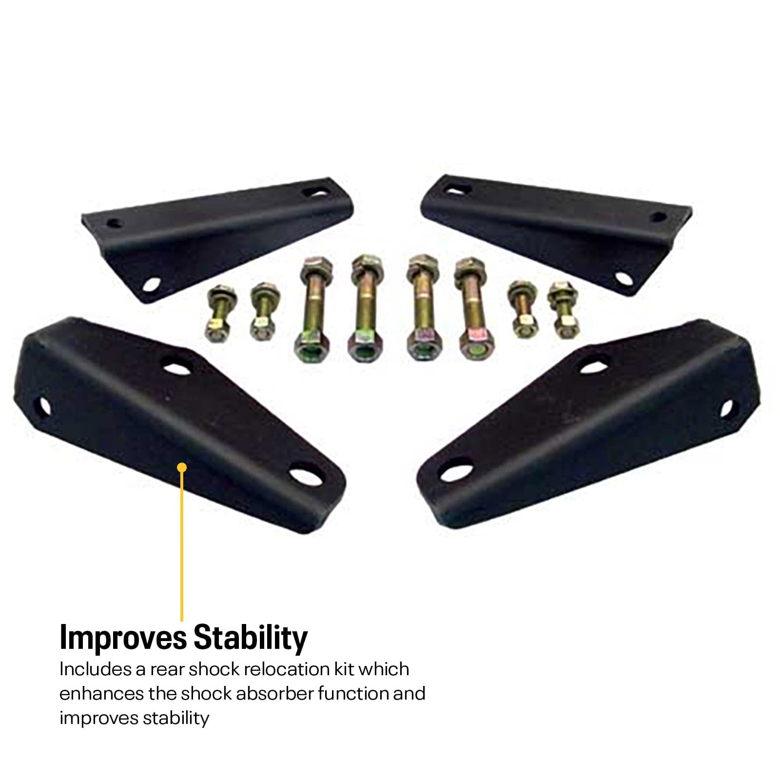 1963-72 Chevy C10 3/5 Drop Lowering Kit w/ Shock Relocation