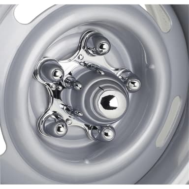 Bullet-Style Spider Cap Wheel Hub Covers, 5 on 4-1/2 Inch