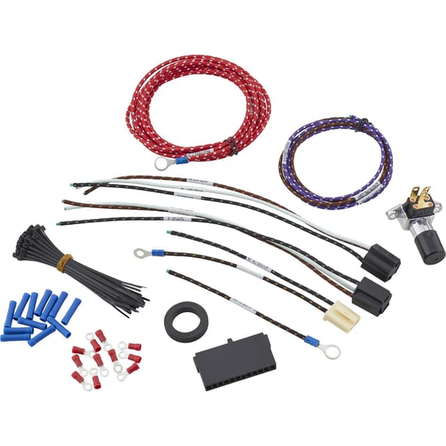 12-Circuit Vintage Wiring Harness Cloth Covered Automotive Wire