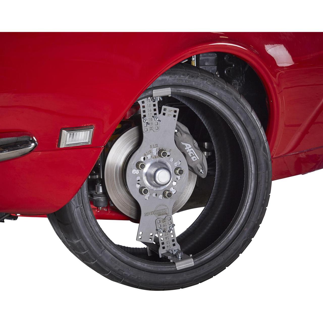 WheelWise® Wheel Fitment Tool Tire Fit Testing Size, 5-Lug