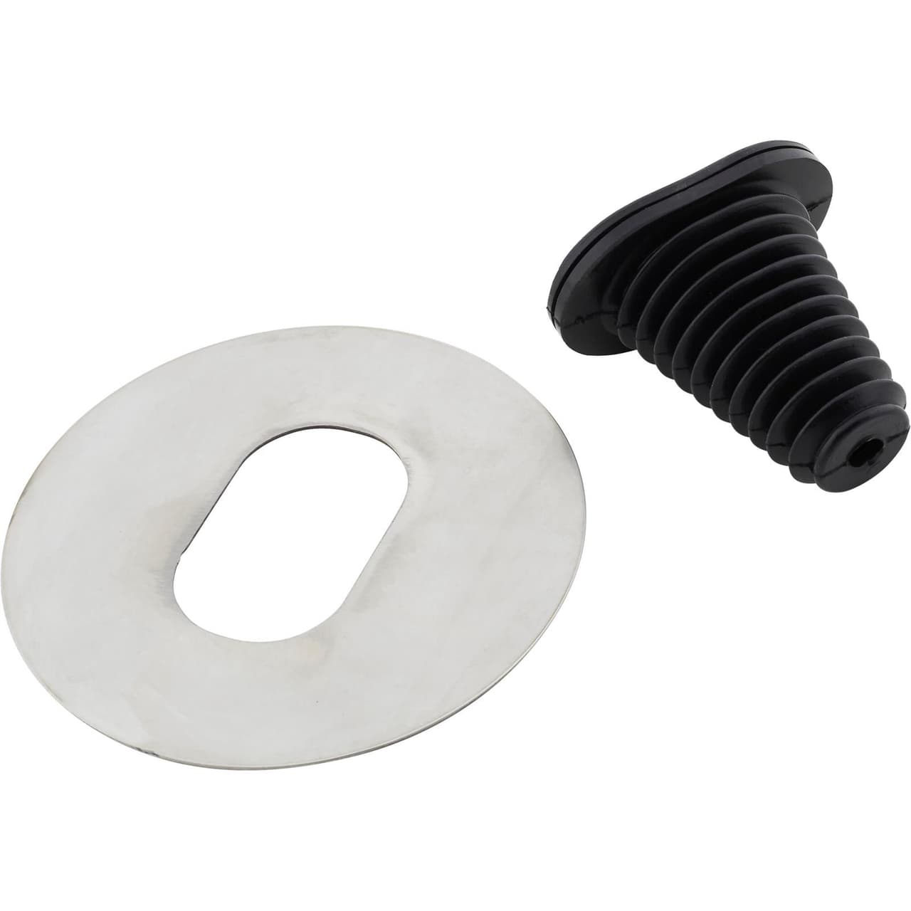 Universal Black Shifter Boot with Trim Ring