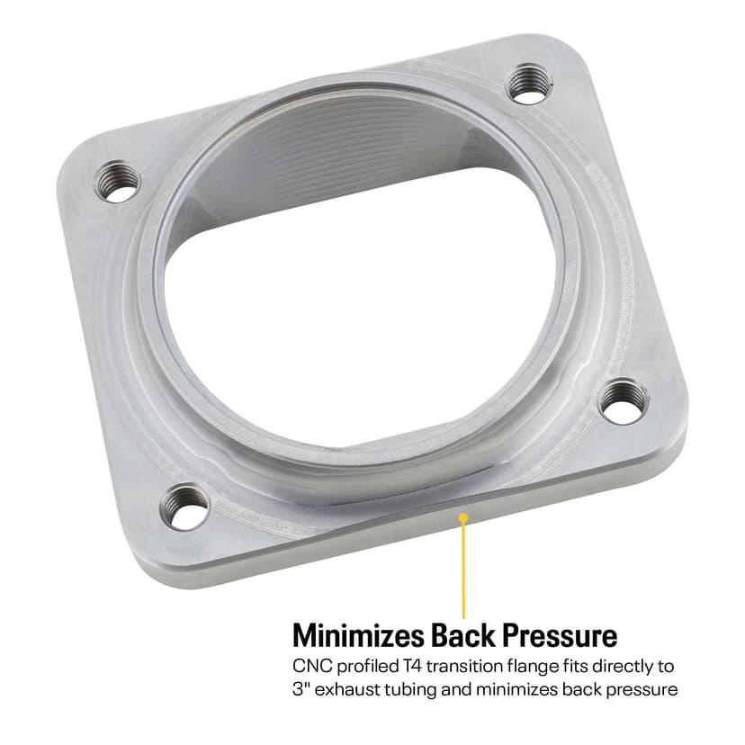 LS Single Turbo Hot Side Kit, 4L60/4L80 Crossover, 78mm