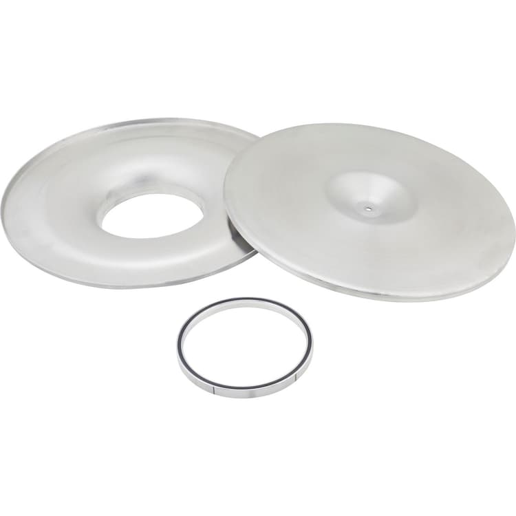 14 Inch Mini Velocity Stack Flat Base Air Cleaner Lid/Base