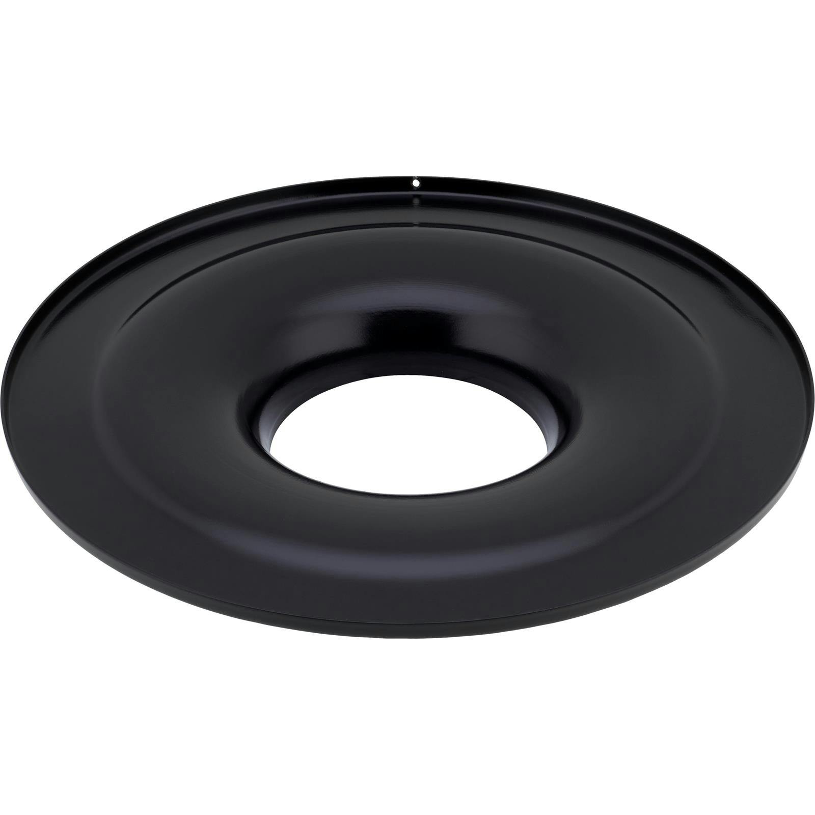 Speedway 14 Inch Flat Base Air Cleaner Base/Lid Set, Black